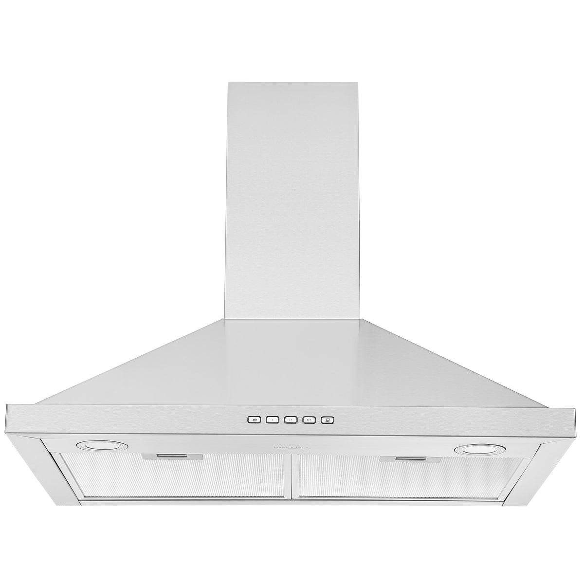 30 in. Convertible Wall-Mounted Pyramid Range Hood in Stainless Steel