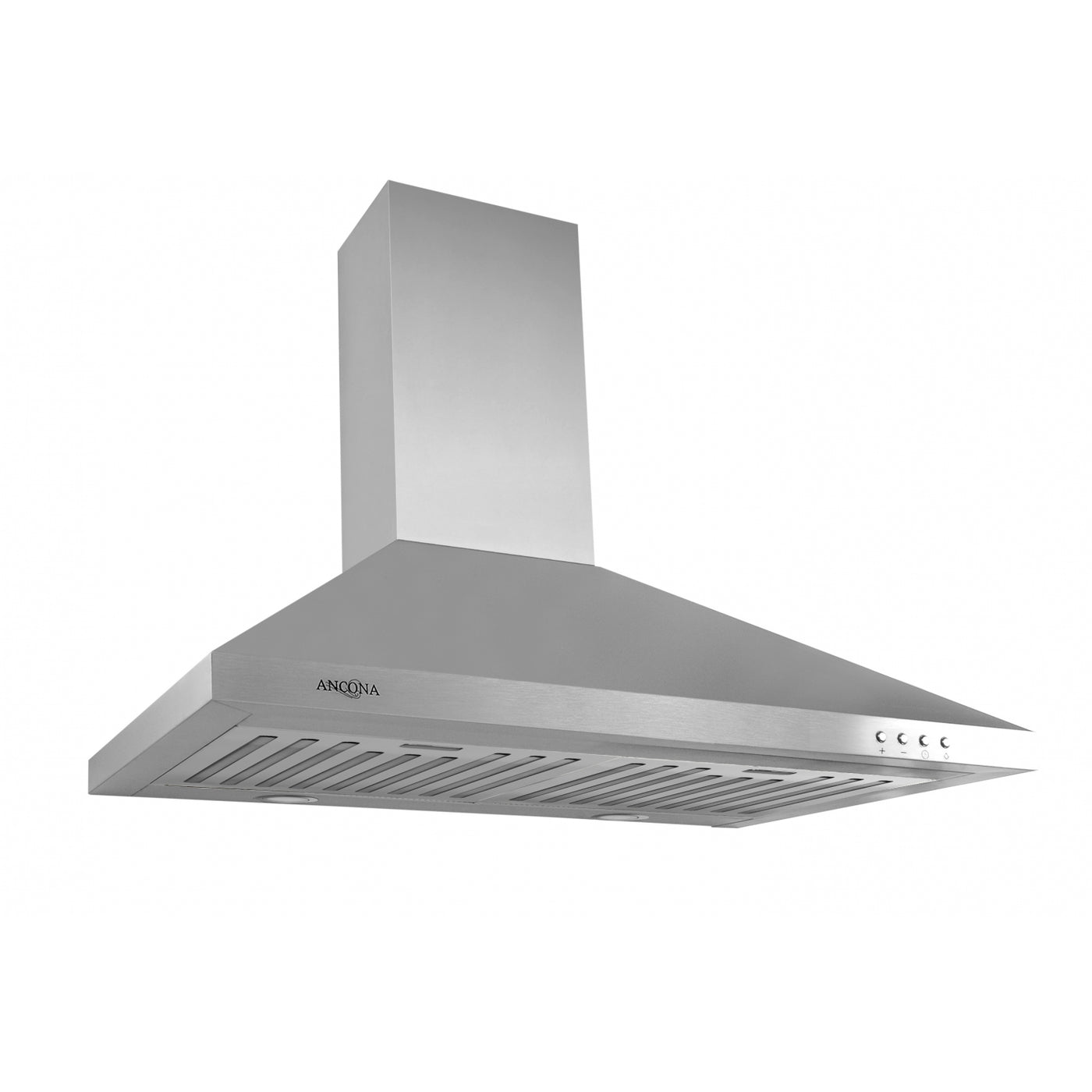 WPL430 30 in. Wall Mounted Pyramid Range Hood in Stainless Steel with