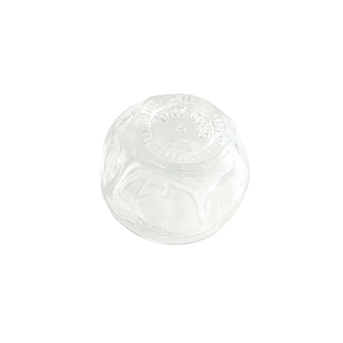 Round light cover for oven light